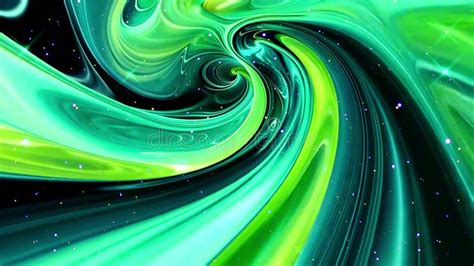 3d Rendering Fluid Swirling Green Animation Stock Footage Video Of Abstract Flow 341216916