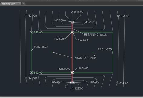 Solved Grading Around The Retaining Wall Autodesk Community
