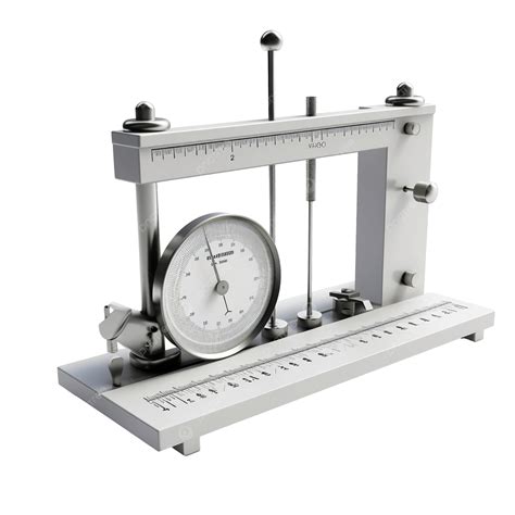 3d Render Measuring Instrument For Weight And Height Object Measurement Instrument Isolated