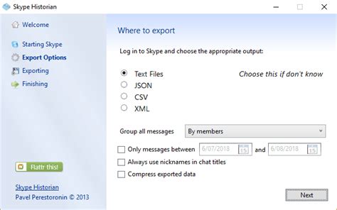 How To Backup Skype Chat History Before Moving To Skype