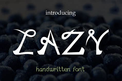 Ep Lazy Font By Emily Penley Fonts · Creative Fabrica