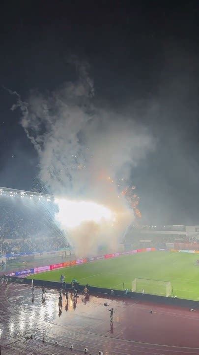 K리그1 36r 울산hdfc Vs 강원fc 조기우승 자축포 Youtube