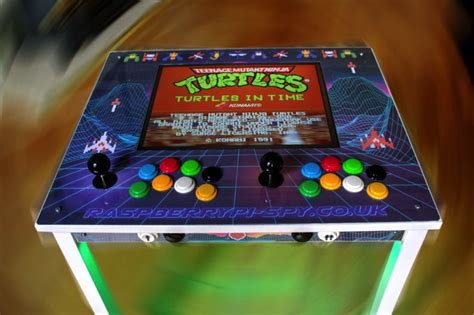 how raspberry pi spy built this ikea retro arcade table piday