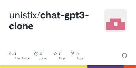 Github Unistixchat Gpt3 Clone
