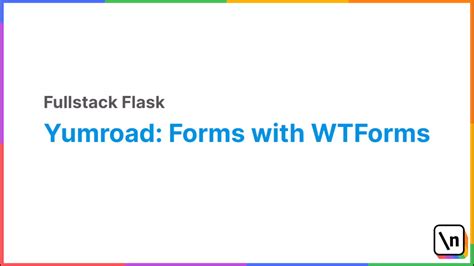 Pre Populate A Wtforms Form And Prevent Csrf Attacks 103 Newline
