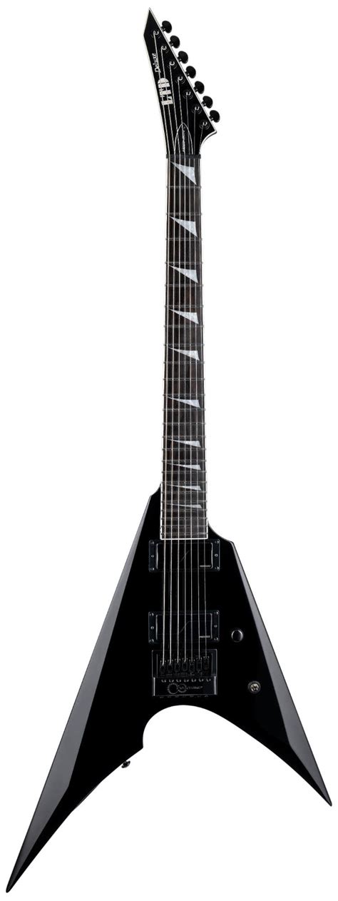 Esp Ltd Arrow 7 String Evertune Black Better Music Esp Ltd Arrow 7 String Evertune Black Better Music