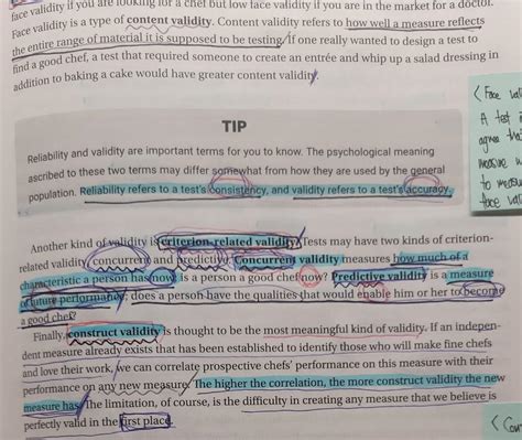 Solved Hi Can You Please Explain Me What Face Validity And