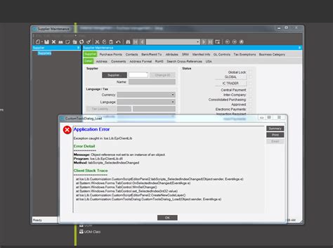 customization issue epicor erp 10 epicor user help forum