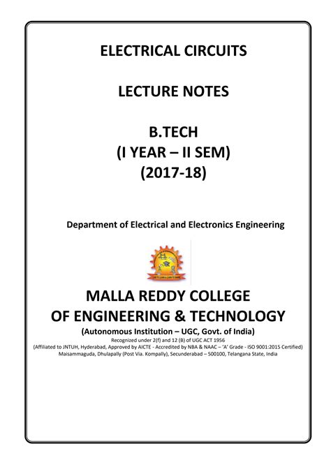 Solution Electrical Circuits Network Analysis Single Phase A C Circuits Network Theorems