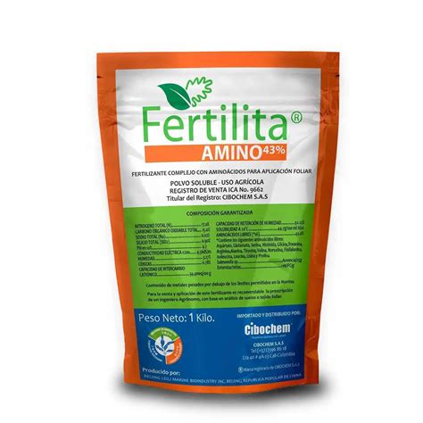 Bioestimulante Fertilita Amino 43 X 1 Kilo Croper