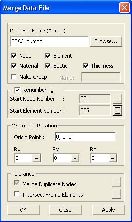 Merge Data File