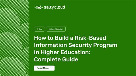 How To Build A Risk Based Infosec Program In Higher Education Complete Guide Isora Grc