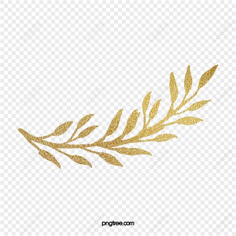 황금 나뭇잎 일러스트금색자유형 Png 일러스트 무료 다운로드 Lovepik