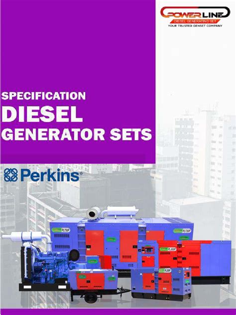 Genset Perkins 30 Kva Pdf Diesel Engine Electric Generator