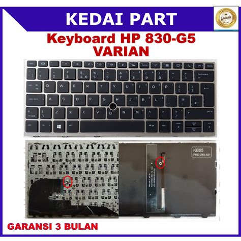 Jual Keyboard Hp Elitebook 830 G5 830 G5 830 G6 830 G6 836 G5 836 G5 Backlight Pointer Shopee