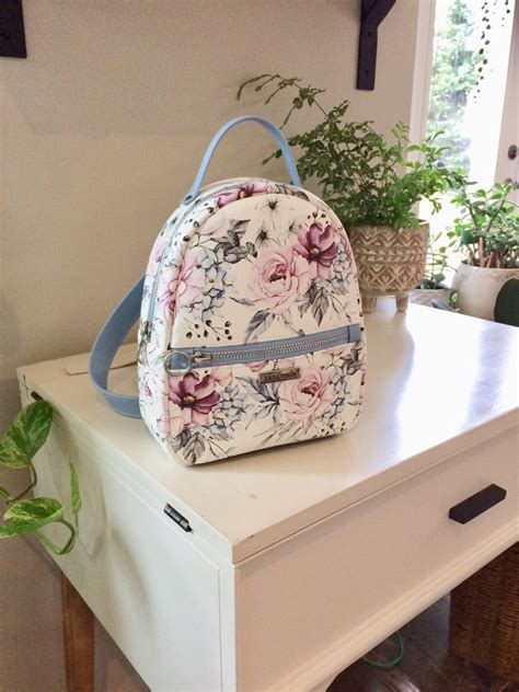 Mini Backpack Sewing Pattern With Video Sew Modern Bags Artofit