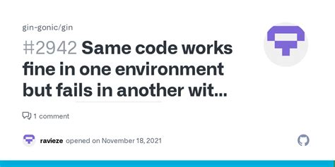 Same Code Works Fine In One Environment But Fails In Another With Error