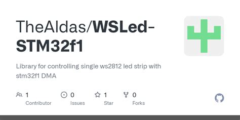 GitHub TheAldas WSLed STM32f1 Library For Controlling Single Ws2812