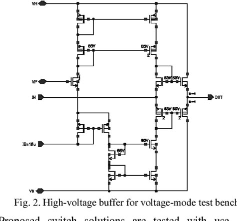 Figure 2 From High Voltage Current Controlled Analog Switches For Figure 2 From High Voltage Current Controlled Analog Switches For