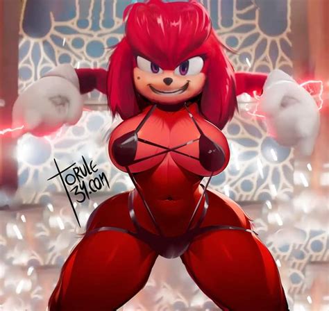 Rule 34 Female Knora The Echidna Knuckles The Echidna Rule 63 Sonic
