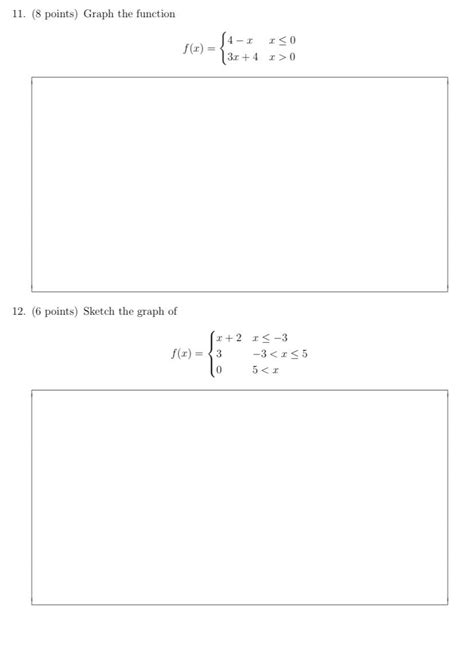solved 11 8 points graph the function f x
