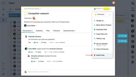 Deleting A Task Basicops Help Center