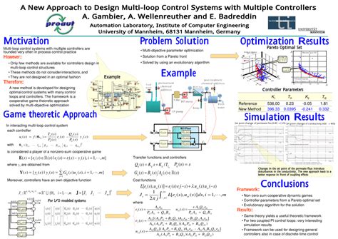Pdf A New Approach To Design Multi Loop Control Systems With Multiple Controllers