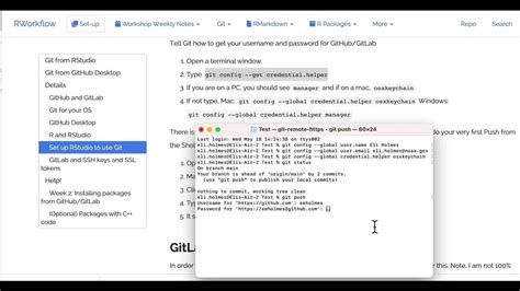 Configure Git In The Shell Youtube