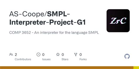 Github As Coope Smpl Interpreter Project G1 Comp 3652 An Interpreter For The Language Smpl