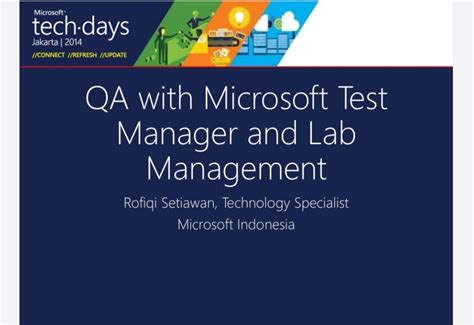 qa with microsoft test manager and lab management