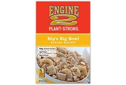 Engine 2 Rips Big Bowl Banana Walnut Cereal