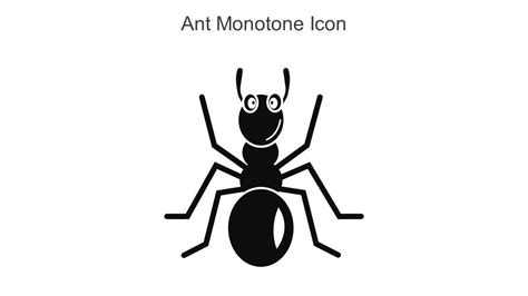 Ant Monotone Icon In Powerpoint Pptx Png And Editable Eps Format Ppt Presentation