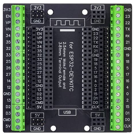 Development Kits And Boards Esp32 38 Pin Breakout Board Expansion