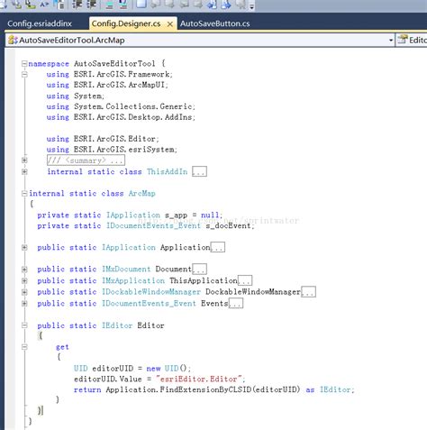 Arcgis C插件式开发总结1——编辑过程自动保存插件button实现arcmap编辑矢量自动保存插件 Csdn博客