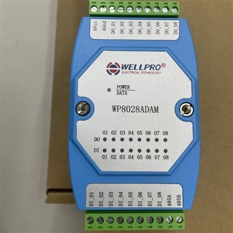 Jual Wp8028adam Digital Input And Output Module Isolated 8di8do Rs485 Shopee Indonesia