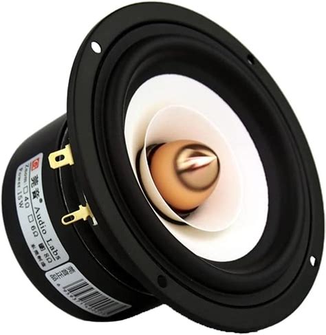 Amazon.com: CHOOYO 1pcs 4 Inch Full Range Loudspeaker Audio Labs Top ...