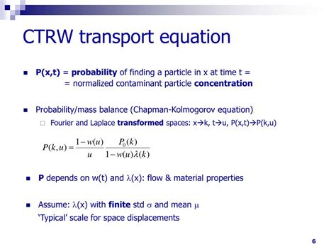 Ppt Fractional Dynamics In Underground Contaminant Transport