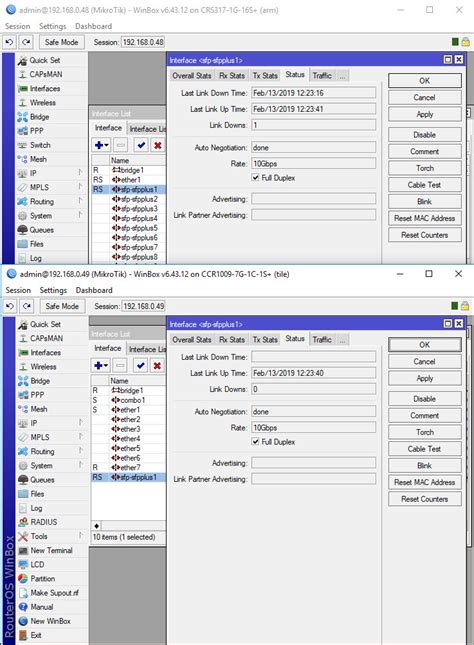 SFP Ubiquiti & mikrotik