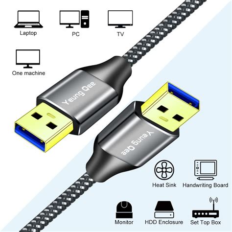 Buy Usb A To A Male Cable Ft Super Speed Usb To Usb Cable Type A