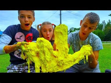 ГИГАНТСКИЙ СЛАЙМ!!!! - YouTube