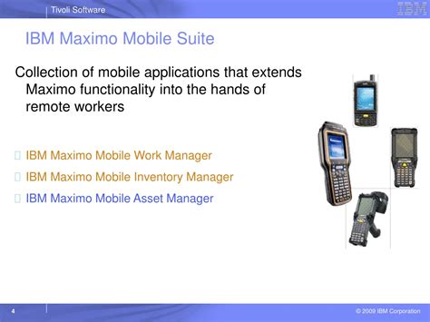 Ppt Ibm Maximo Mobile Suite Overview Powerpoint Presentation Free