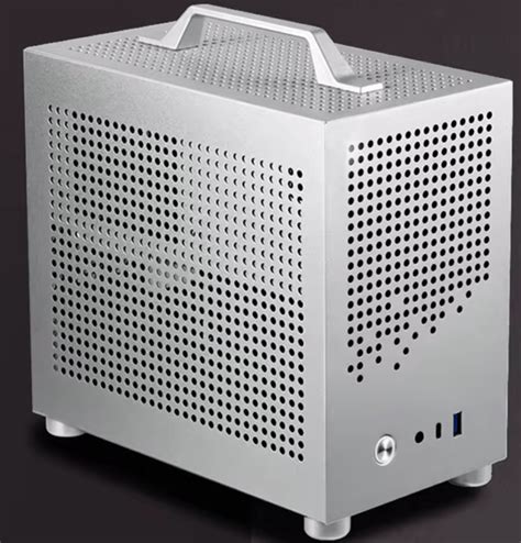Sktc A17 Mini Itx Pc Case White For Itx Builds Only Amd House Pc Gaming Products Computer