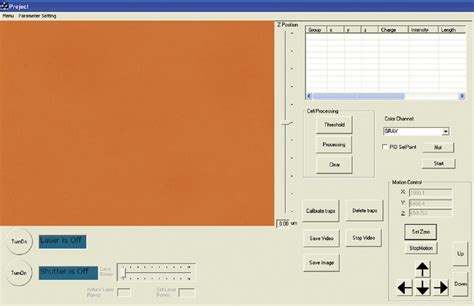 GUI Of The Control Software Download Scientific Diagram