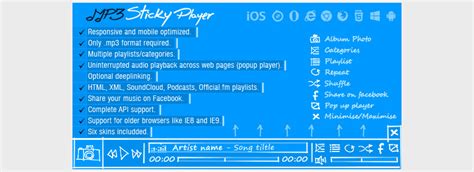 20 Best HTML5 Audio Players IDevie