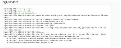 problem with installation zigbee2mqtt zigbee home assistant community