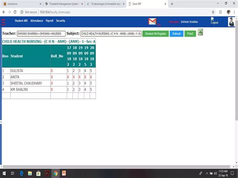 Time Table Management System Pptx