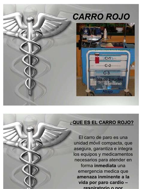 Contenido Del Carro Rojo En Enfermería Pdf Fisiología Rtt