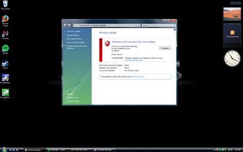 Windows Update Error Code EFD Windows Vista MSFN