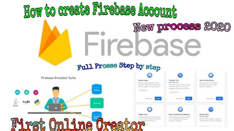 How To Create Firebase Account Full Process Step By Step 2020 New