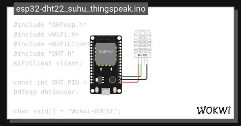 Esp32 Dht22suhuo Wokwi Esp32 Stm32 Arduino Simulator